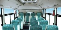 China 10-14 Seats Luxury Mini Bus With Automatic Transmission And Euro 4 Emission Standard for sale