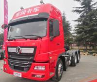 China 10-Wheel 6X4 Semi Trailer Head Tractor Truck Diesel Fuel Left Steering Fast Gear Box for sale