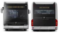 China 32 Seat Diesel Fuel Coach Bus With Automatic Transmission And Euro 3 Emission Standard for sale