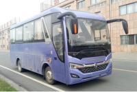 China 32 Seat Diesel Fuel Coach Bus With Automatic Transmission And Euro 3 Emission Standard for sale