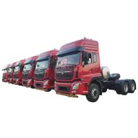 China Dongfeng 6x4 460hp LNG CNG Tractor Truck With Diesel Fuel Left Steering Trailer Head for sale