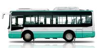 China Medium Sized 49 Seats City Buses With 3300mm Wheelbase And LHD Steering Position for sale