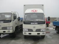 China Used Commercial Truck 4x2 Van Cargo Truck For Materials Transport 7530ml Displacement for sale