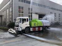 China 10m3 High Pressure Road Washer Truck Street Sweeper Cleaner With Gear Core Components for sale