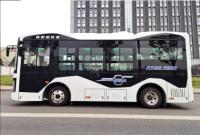 China 150kW Lithium ion Battery Air Suspension bus electric With 300km Range for sale