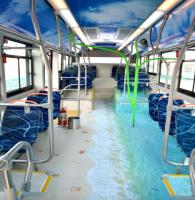 China 70 Passenger Lithium Ion Bus Electric / Watering Cart with 300km Range and 6-Hour Charging Time for sale