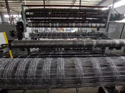 China Fixed Knot Grassland Fence Machine Weave Speed 25 Times Per Min for sale