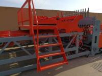 China Width 2.5m 12mm Welding Reinforcing Mesh Machine Panasonic Control System for sale