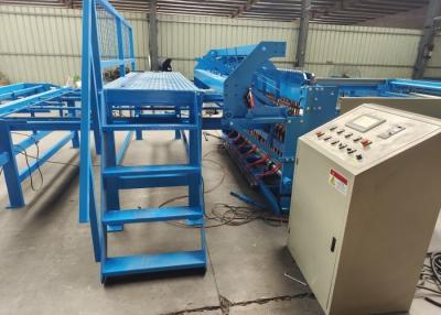 China 3-6mm Fence Guard Fence Mesh Welding Machine Cross Wire Space 50-200mm Plc for sale