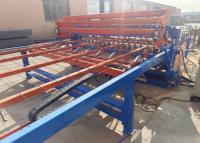 China 30mm Iron Plate Siemens Plc Mesh Welding Machine Hole Size 100*100mm for sale