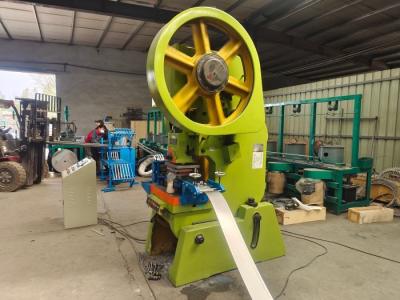 China Concertina Razor Barbed Wire Machine / Blade Wire Making Machine for sale