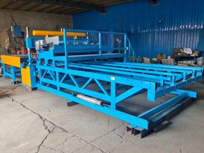 China Rebar Size 4-8mm Pneumatic Welding 6m length Wire Mesh Welding Machine for sale