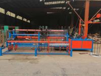 China CE ISO Servo Motor 4000mm Chain Link Weaving Machine for sale