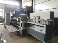 China Discharge Roll PLC 2.8mm Fencing Wire Making Machine for sale