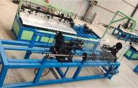 China Alarm System 3000mm Chain Link Fencing Making Machine for sale
