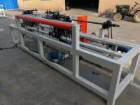 China 3.8 KW Galvanized Wire PVC Chain Link Fence Making Machine for sale