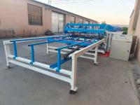 China PLC Cross Wire 50-200mm Line Wire Mesh Welding Machine Auto Put Welded for sale