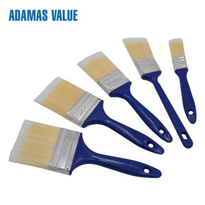 China Plastic Handle Synthetic Paint Brush 10-13mm Thickness Handle Skid Resistant for sale