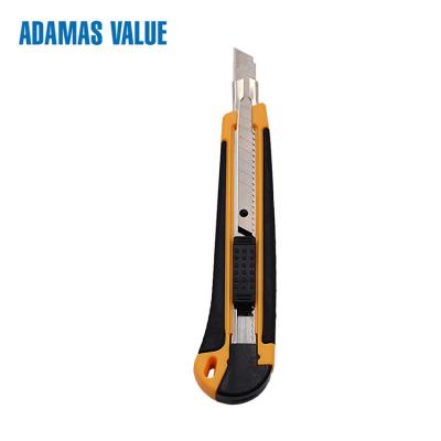 China 137mm Knife Length Utility Blade Cutter With Comfort And Slipping Resistance Handle for sale