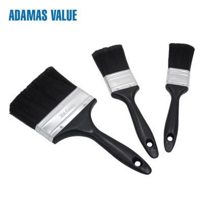 China No Hair Removal Wide Paint Brush , Tin Plate Ferrule Brush For Oil Based Paint for sale