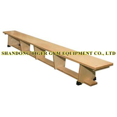 China Gymnastics Equipment Wooden Gymnastics Bench for sale