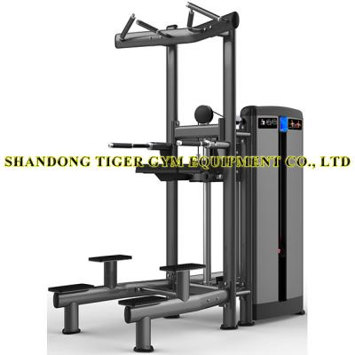 China Fitness Equipment Chin / Dip Assist training machine for exercising Biceps / Triceps / Latissimus Dorsi / chest / back for sale