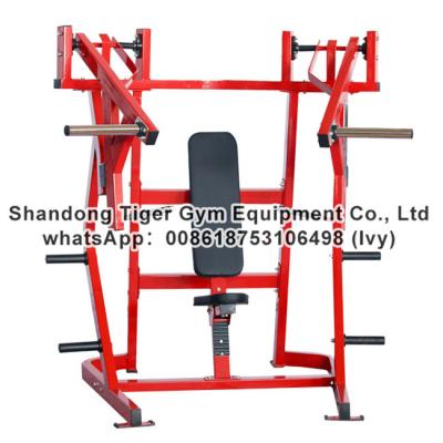 China Strength Fitness Equipment / plate loaded gym fitness equipment / Iso-Lateral gym Bench Press for sale
