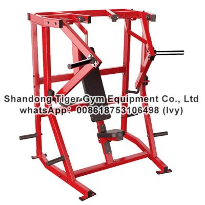 China Strength Fitness Equipment / plate loaded gym fitness equipment / Iso-Lateral Decline gym Bench for sale