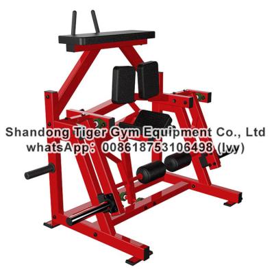 China Strength Fitness Equipment / plate loaded gym fitness equipment / Iso-lateral Kneeling Leg Curl for sale