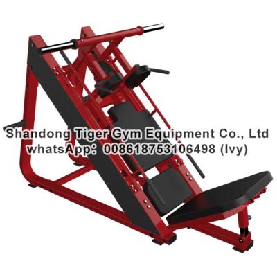 China Strength Fitness Equipment / plate loaded gym fitness equipment / Degree Leg Press/Hack Slide for sale