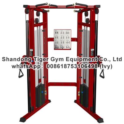 China Single Station Gym fitness equipment machine Dual Pulley System exercise machine for sale