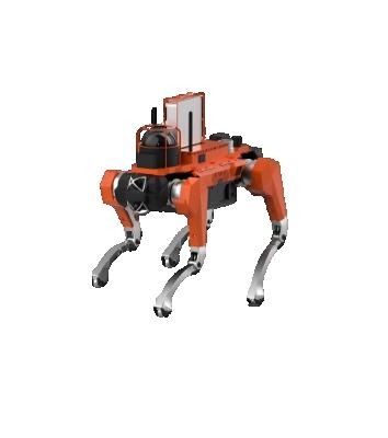 China Autonomous Patrol Quadruped Patrol Robot with All-terrain Adaptability and Dual Beam Gimbals for Industrial Safety Inspection for sale