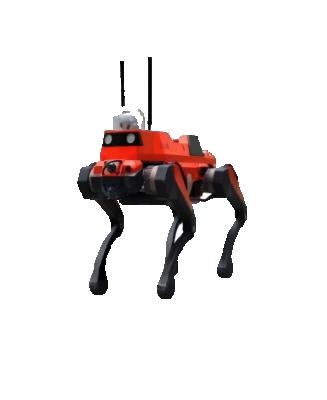 China Emergency Rescue Quadruped Robot with IP66 Protection Level, 1.7m/s Maximum Walking Speed, and Modularized Upper Body for Fire-Fighting and Rescue Operations for sale