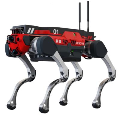China Remote Operation Rescue Mechanical Dog with Toxic Gas Detection and Real-Time Environmental Monitoring for Emergency Reconnaissance for sale