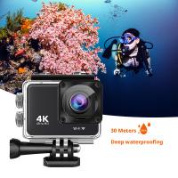 China Vlogger gopro Action Camera Waterproof 4K Panoramic Shooting 170° Wide Angle Sport Cam for Time Lapse Diving  Skiing for sale