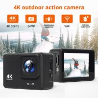 China Vlogger gopro Action Camera Waterproof 4K Panoramic Shooting 170° Wide Angle Sport Cam for Time Lapse Diving  Skiing for sale