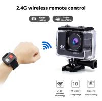 China Vlogger gopro Action Camera Waterproof 4K Panoramic Shooting 170° Wide Angle Sport Cam for Time Lapse Diving  Skiing for sale