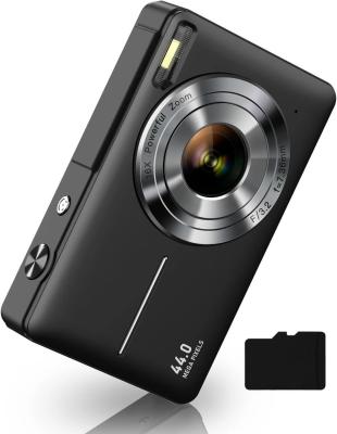 China Digital Camera FHD 1080P Digital Point and Shoot Camera with 16X Zoom Anti Shake 32GB Card Compact Small Camera for Boys Girl for sale