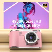 China DLC Retro Ccd Digital  Camera  Ultra-high-definition Flip-cover 4K Ultra-clear Image, Portable for Students and Campus Travel for sale