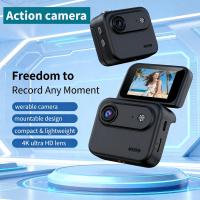 China Cross-Border New Y360 Sports Digital Camera Cycling Chest-Mounted 4K HD Anti-Shake Flip Screen 2-inch 140 Wide Angle Video for sale