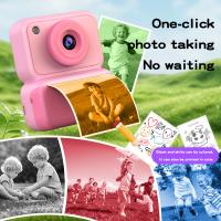 China DLC Full HD CCD Printing Instant Photo Camera for Kids Selfie Mode with Game Music Wide Angle Lens Long-lasting Fun for sale