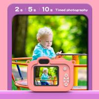 China Cheep  Multifunctional HD Digital Camera for Kids | Dual-Lens Video Recording & Smart Focus & Filter 1080P CMOS Sensor MP3 for sale