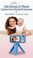 China Educational Games Built-in  HD Digital Camera for Kids | Dual-Lens Video Recording & Smart Focus & Filter 1080P CMOS Sensor MP3 for sale