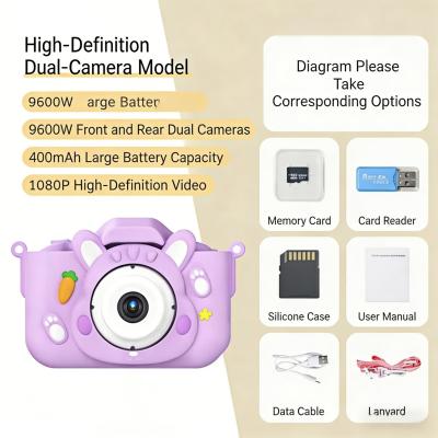 China Mini Digital Camera Nano Pocket Camcorder 1080P HD Video Vlogging for Kids Students Thumb Camera Portable Children Camera for sale