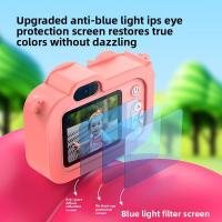 China Manufacturer New Children's Front Back HD Dual Camera Mini Camera Fun Educational Toy Video Recording Timed Shooting Auto Focus for sale