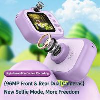China DLC Flicker-Free Eye Protection Screen  HD Digital Camera for Kids | Dual-Lens Video Recording  & Filter 1080P CMOS Sensor MP3 for sale