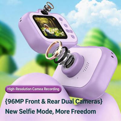 China DLC Flicker-Free Eye Protection Screen  HD Digital Camera for Kids | Dual-Lens Video Recording  & Filter 1080P CMOS Sensor MP3 for sale