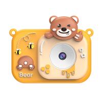 China Children's Mini Camera 2-Inch Screen ABS Material Can Take Photos & Videos Play Games HD Children's Toy Cartoon Gift for sale