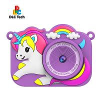 China DLC Kids Camera Unicorn Design Plastic & ABS Case | Dual Camera CCD MicroSD <2