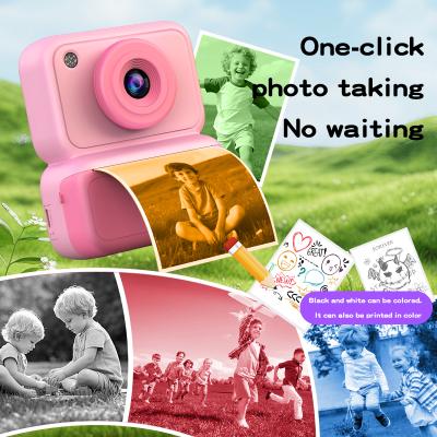 China Children's Instant Photo Camera 1080P Video Recording 4800W CCD 120 Wide Angle IPS Eye Protection Rechargeable Multifunctional for sale